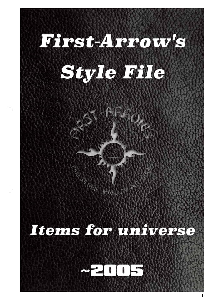 First-Arrow's Style File Vol 1 | ebook5